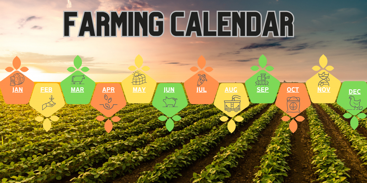 Annual Farming Calendar | Month By Month - Tanks Direct