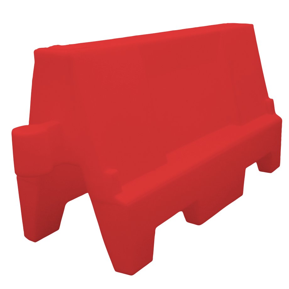 EVO Road Traffic Safety Barrier 1 Metre , Red - Tanks Direct