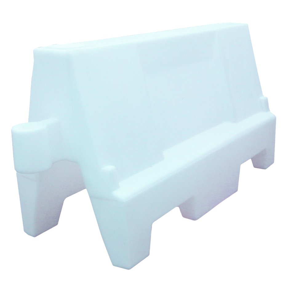EVO Road Traffic Safety Barrier 1 Metre, White - Tanks Direct