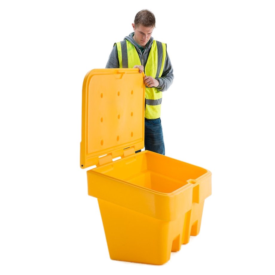 350 Litre Lockable Grit Bin - Tanks Direct