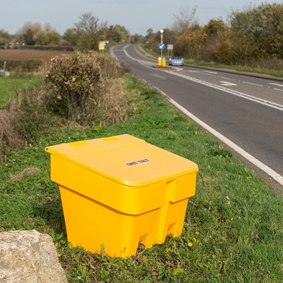 350 Litre Lockable Grit Bin - Tanks Direct