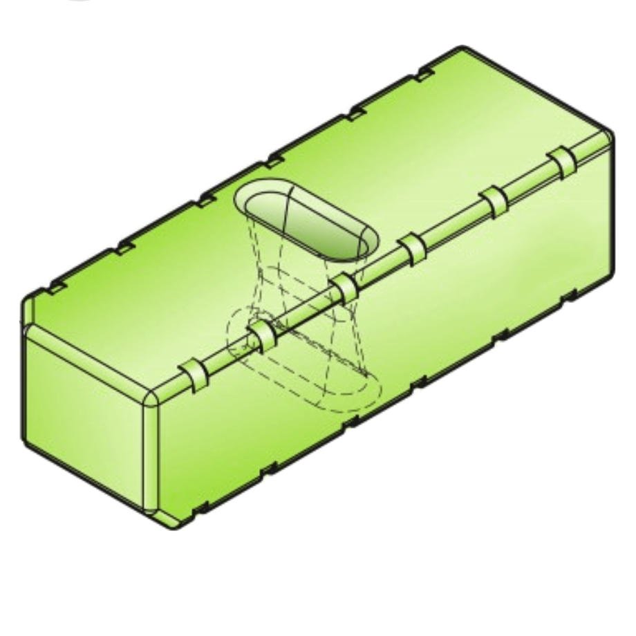 130 Litre Vetus Rigid Water Tank, Potable - Tanks Direct