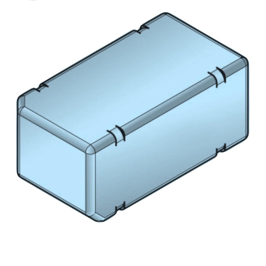 60 Litre Vetus Rigid Waste Water Tank - Tanks Direct