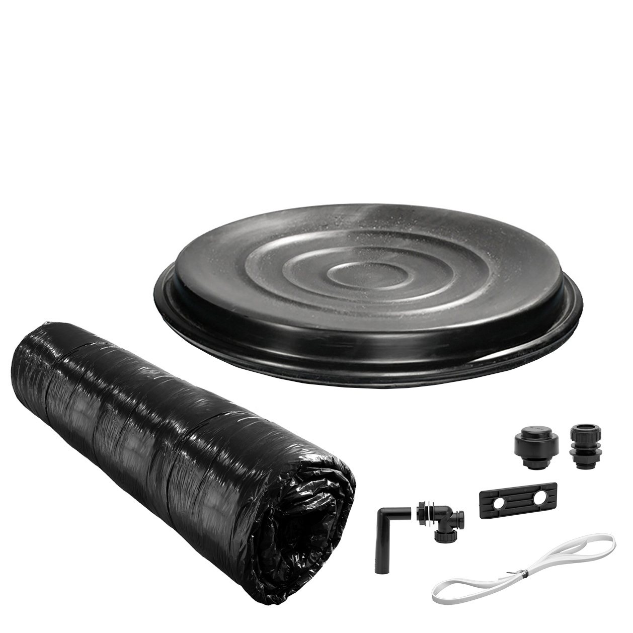 227 Litre Open Top Circular Cold Water Loft Tank - Tanks Direct