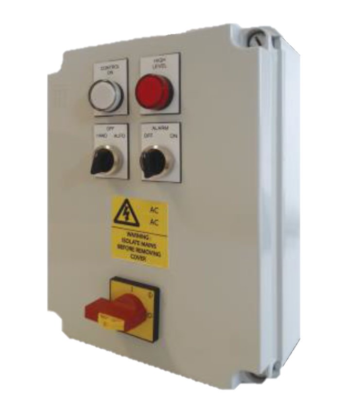 Control Panel Single Phase (Dual Pump) - Tanks Direct