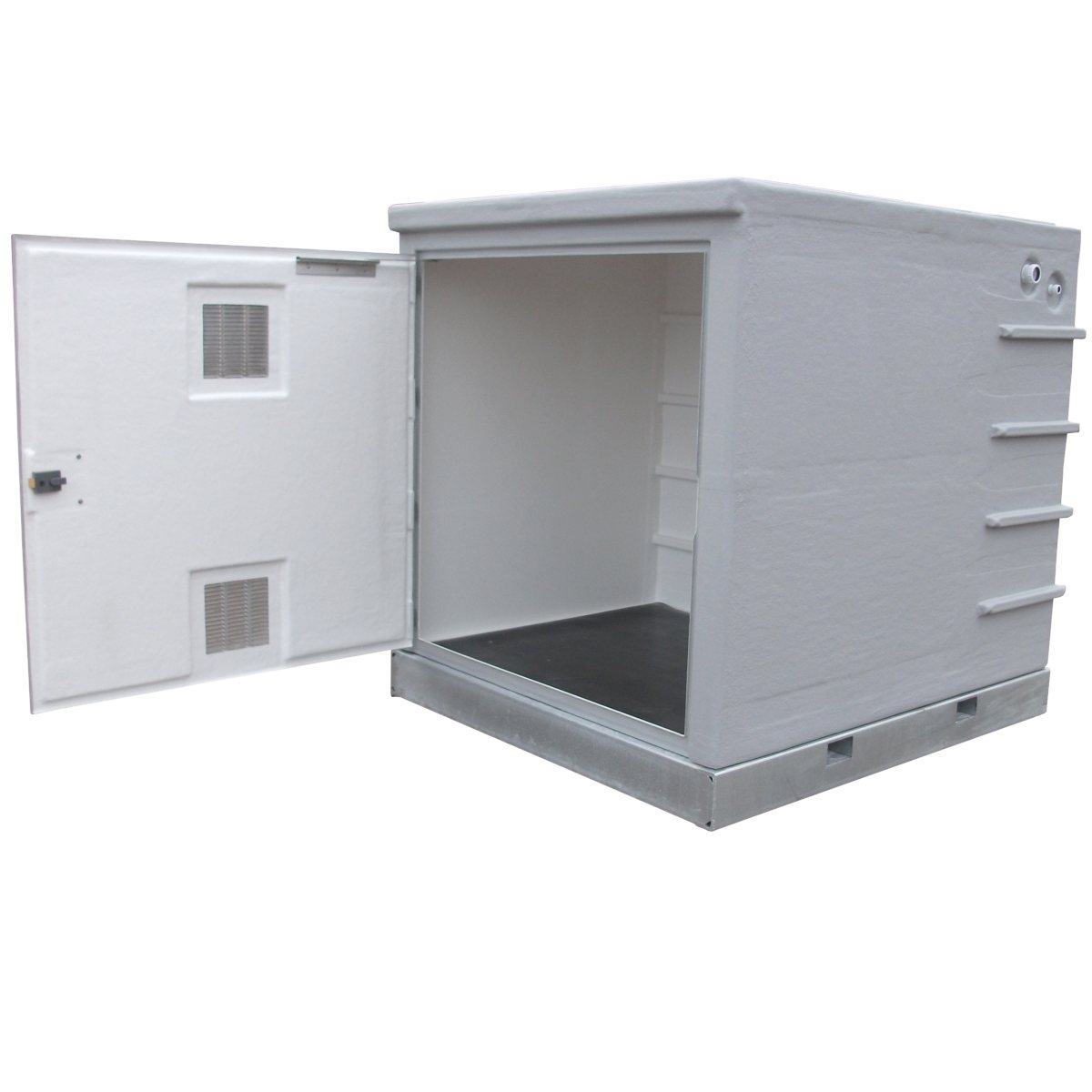 3000 Litre GRP Pump Enclosure with built in Tank, CAT 5 AG air gap | T ...
