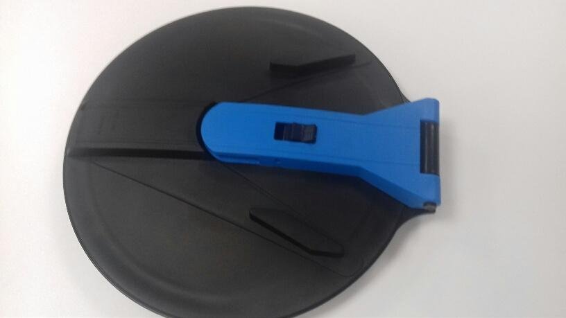 ATLAS 16" OIL TANK LID BLUE - Tanks Direct