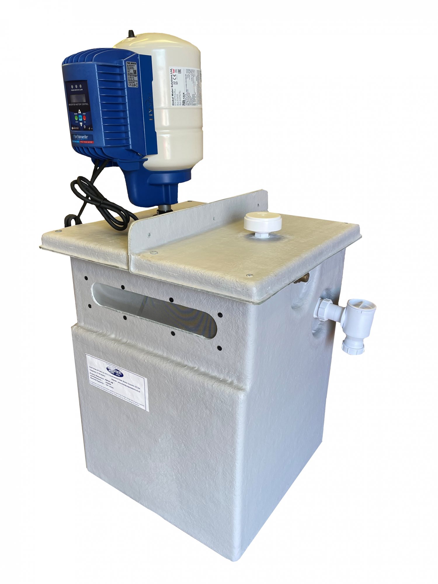 Single Pump CAT 5 Variable Booster Set, 187 Litre - Tanks Direct