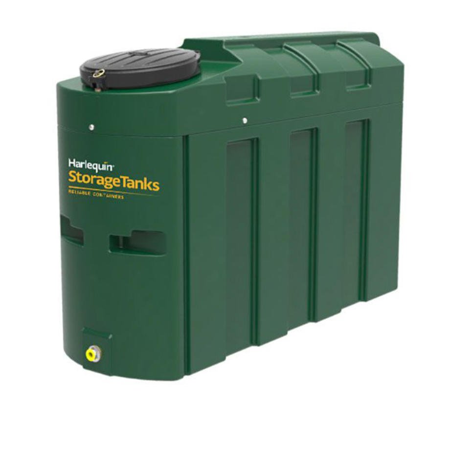1000HQi 1000 Litre Slimline Bunded Oil Tank - Tanks Direct