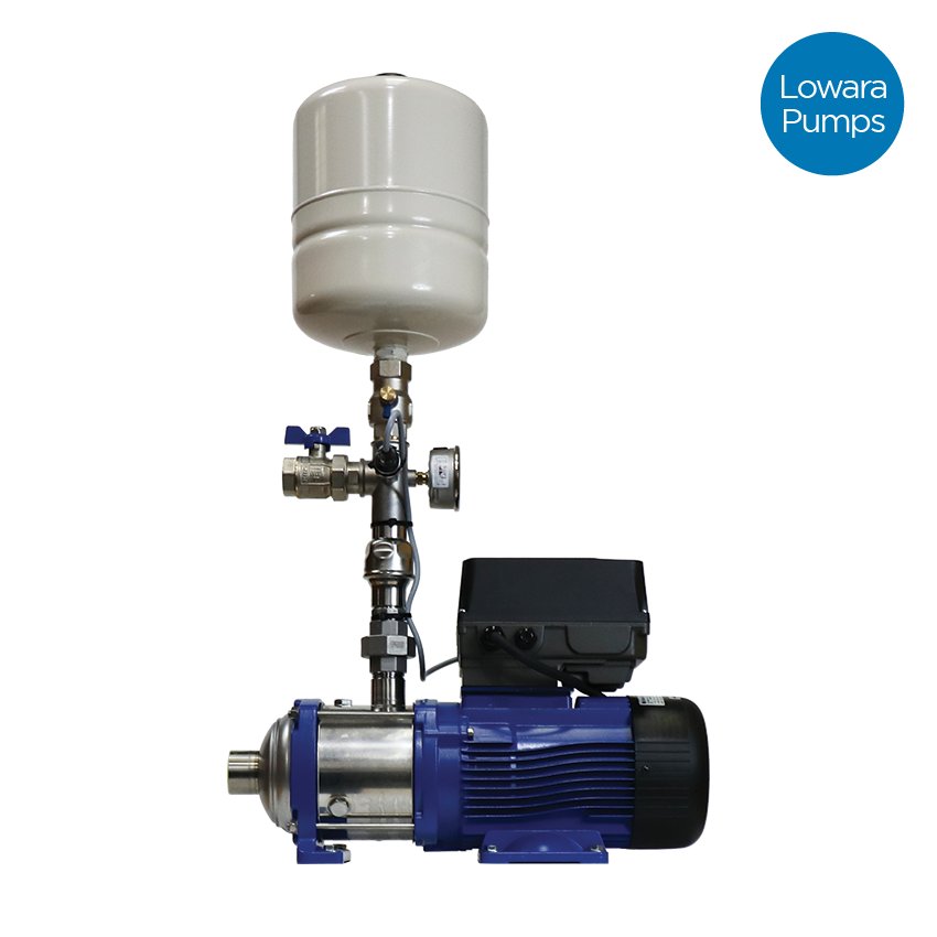 Lowara and 1' Single Variable Speed Pump Booster - Tanks Direct