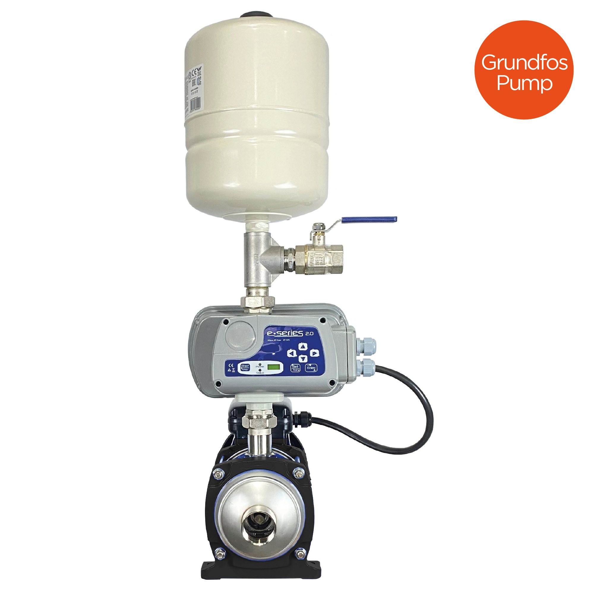 Lowara 1.25'' Single Pump Variable Booster Set - Tanks Direct