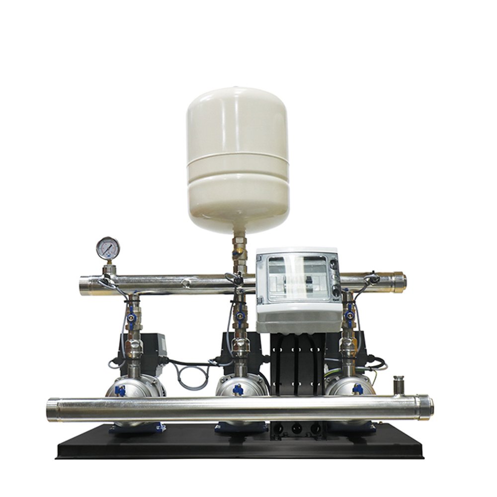 Lowara 3'' Triple Pump Booster Set, 480 l/min @ 5.0 Bar - Tanks Direct