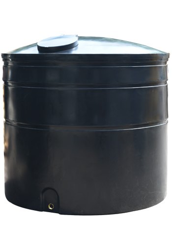 7200 Litre Ecosure Cylindrical WRAS Approved Water Tank - Tanks Direct
