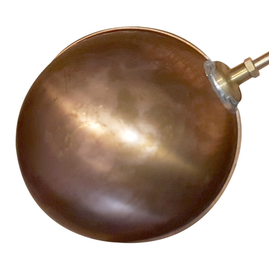 1' Equilibrium Straight Arm Float Valve + Float - Tanks Direct