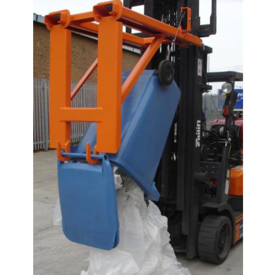Forklift Wheelie Bin Handler - Tanks Direct