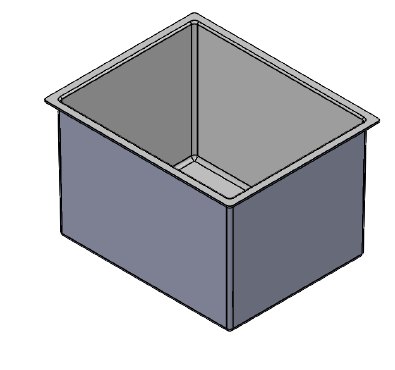 Open top GRP Water tank 712 Litres - Tanks Direct