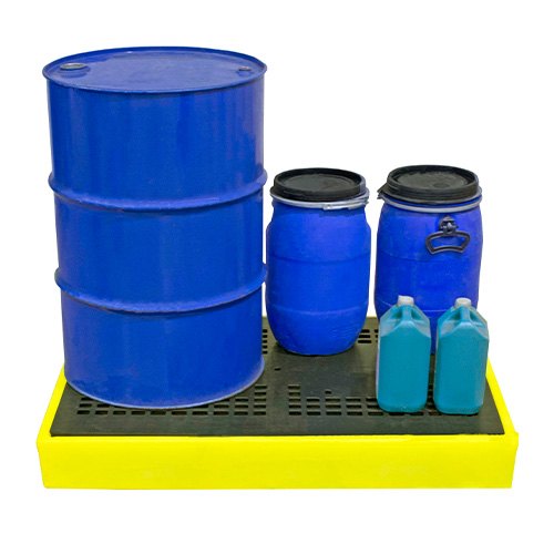 Bunded work floor for 2x 210 Litre drums available now - Tanks Direct