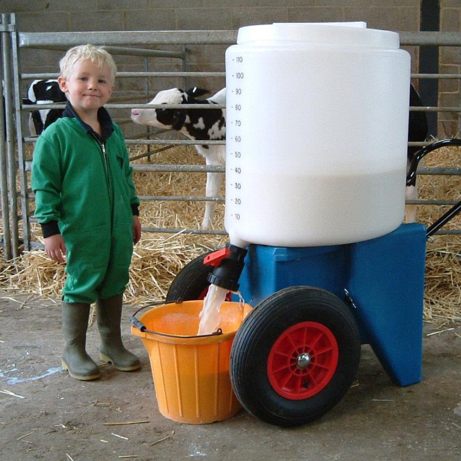 110 Litre Mobile Milk Trolley - Tanks Direct