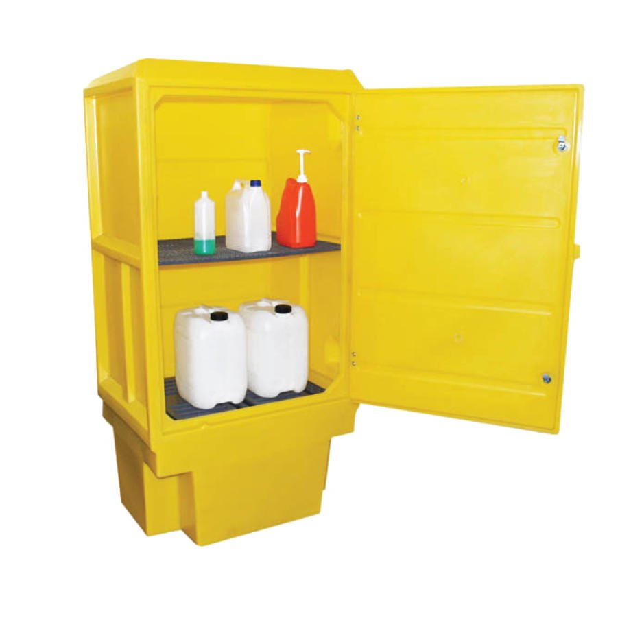 Spill Control Cabinet with 225 Litre Sump - Tanks Direct