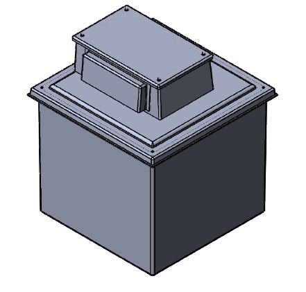 1000 Litre Type AB Air Gap GRP Break Tank, Insulated, Cat 5 - Tanks Direct