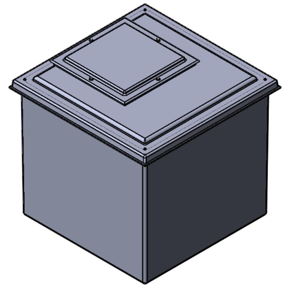 1000 Litre GRP Water Tank, Insulated Stock tank - Tanks Direct