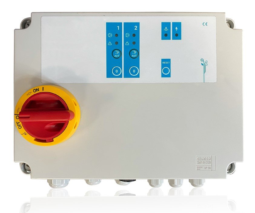 Twin control panel - Tanks Direct