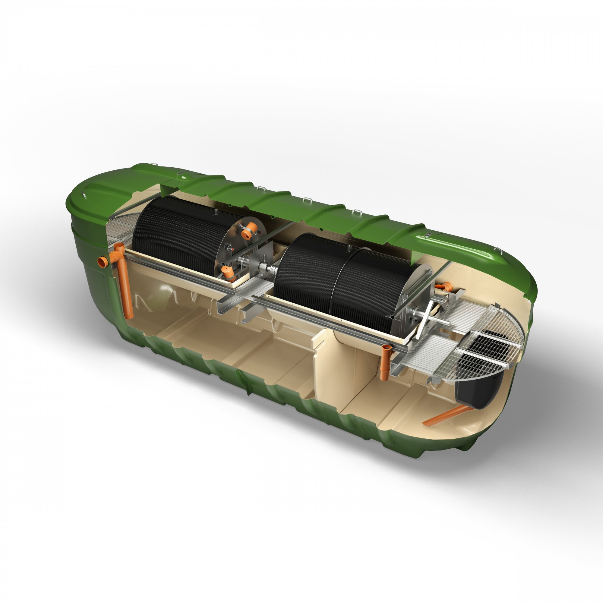 Klargester BJ BioDisc Sewage Treatment Plant - Tanks Direct