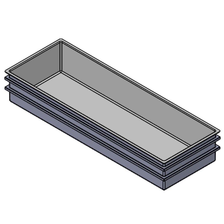 1502 Litre Open Top GRP Water Tank - Tanks Direct