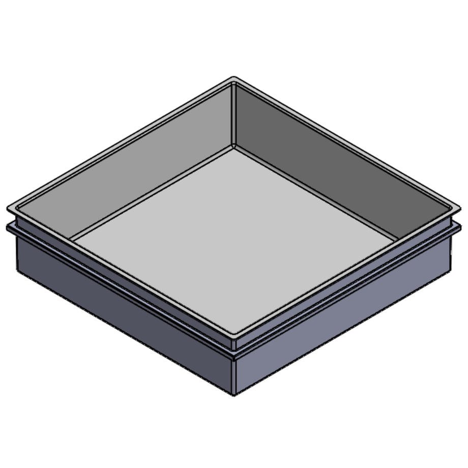 Open top GRP Water tank 2000 Litres - Tanks Direct