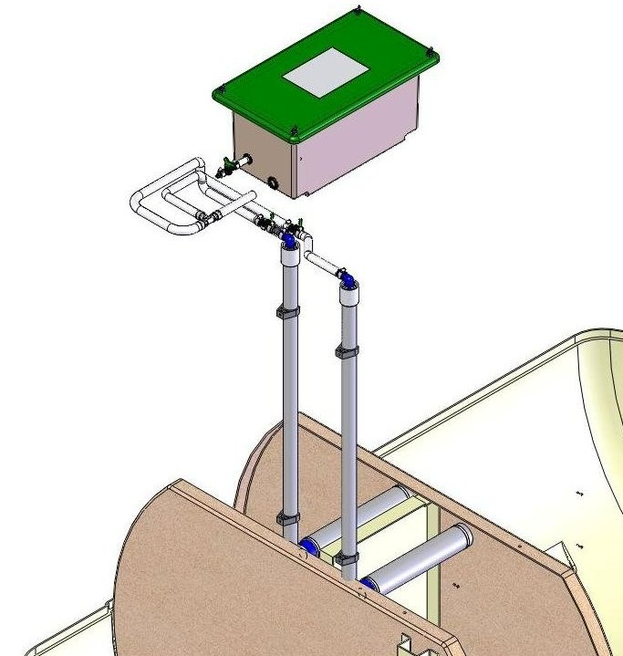 PIPE DIFFUSER 65mm x 550mm - Tanks Direct