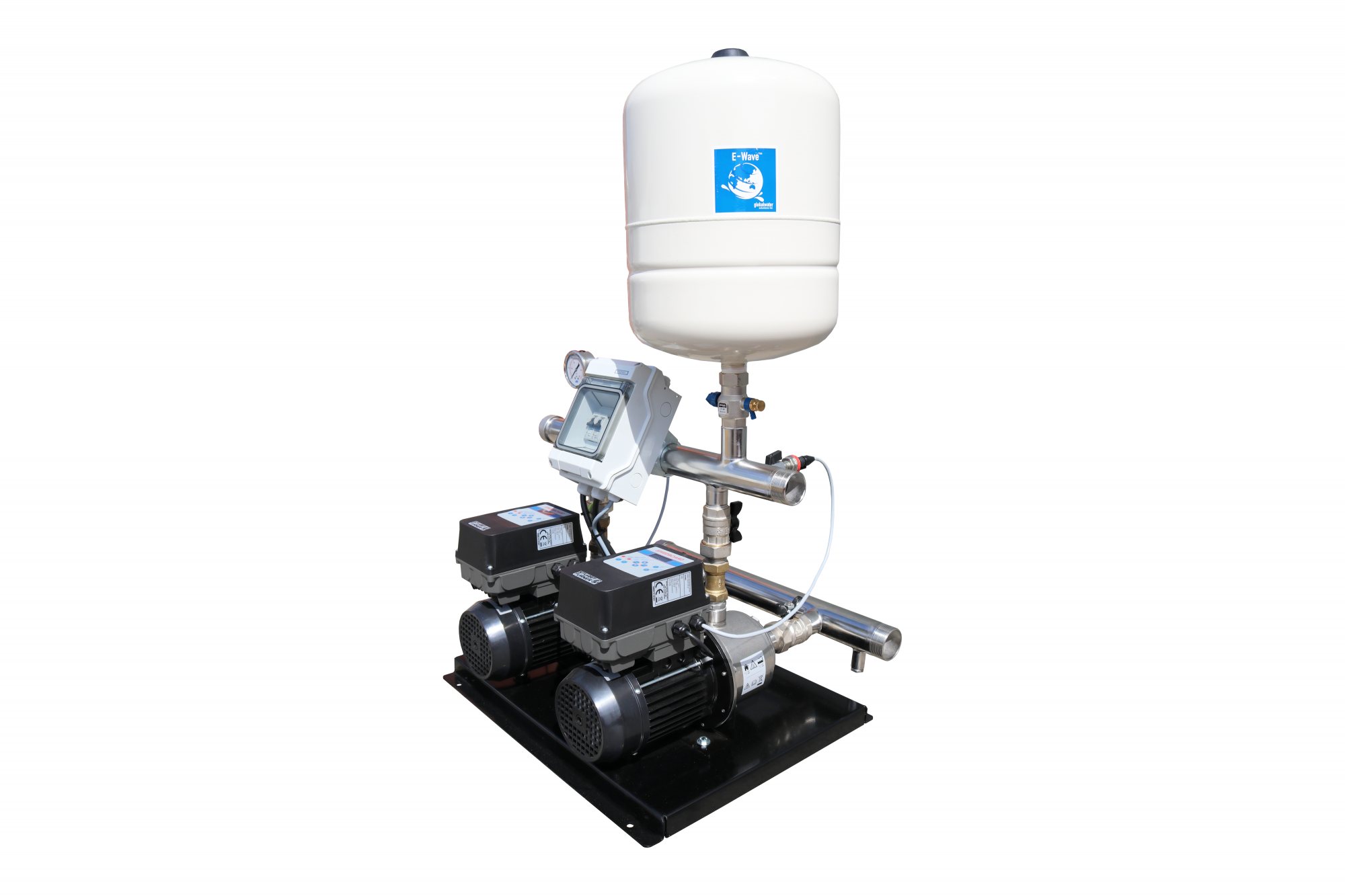 Stuart Turner iBolt Horizontal Twin Booster Pump 0308 - Tanks Direct