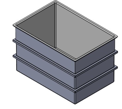 1500 Litre Open Top GRP Water Tank - Tanks Direct