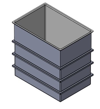 Open top GRP Water tank 2250 Litres - Tanks Direct