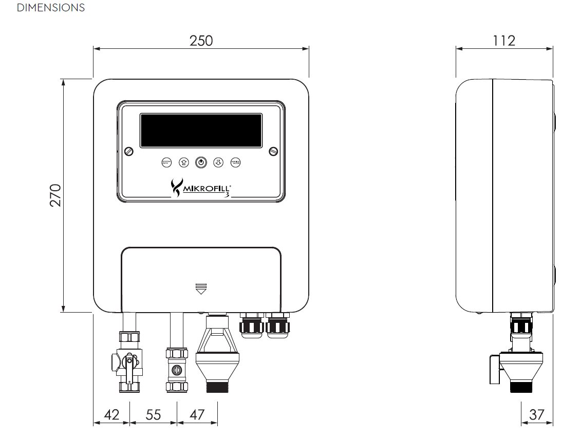 Mikrofill 3 Single Pressurisation Unit - Tanks Direct
