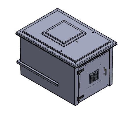 1000 Litre GRP Pump Enclosure Triple Pump CUCOMP.1500-1000 - Tanks Direct