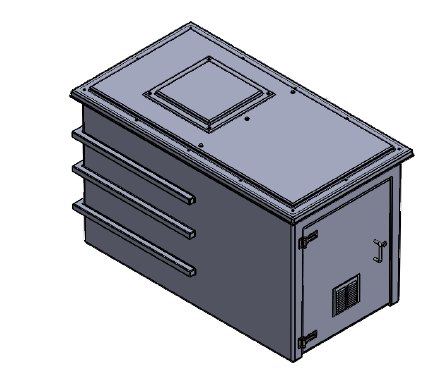 1250 Litre GRP Pump Enclosure Single Pump CUCOMP.2501-1250 - Tanks Direct