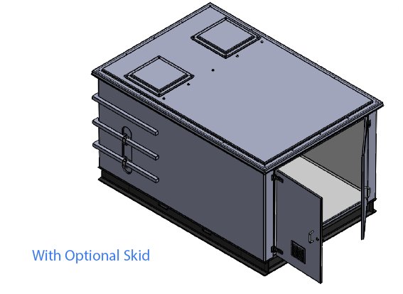 3000 Litre GRP Pump Enclosure Twin Pump CUCOMP.9000.3000 - Tanks Direct