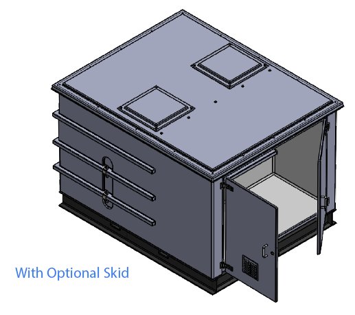 4500 Litre GRP Pump Enclosure Triple Pump CUCOMP.7500-4500 - Tanks Direct