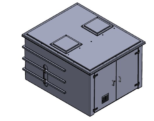 4500 Litre GRP Pump Enclosure Triple Pump CUCOMP.7500-4500 - Tanks Direct
