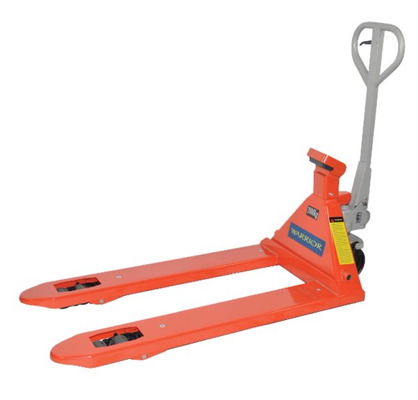 Warrior Eco Weigh Scale Hand Pallet Truck - Tanks Direct