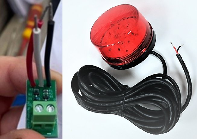 Green panel beacon and adaptor - Tanks Direct