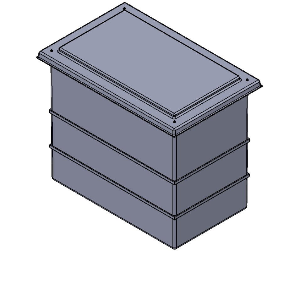 650 Litre GRP Water Tank - Tanks Direct