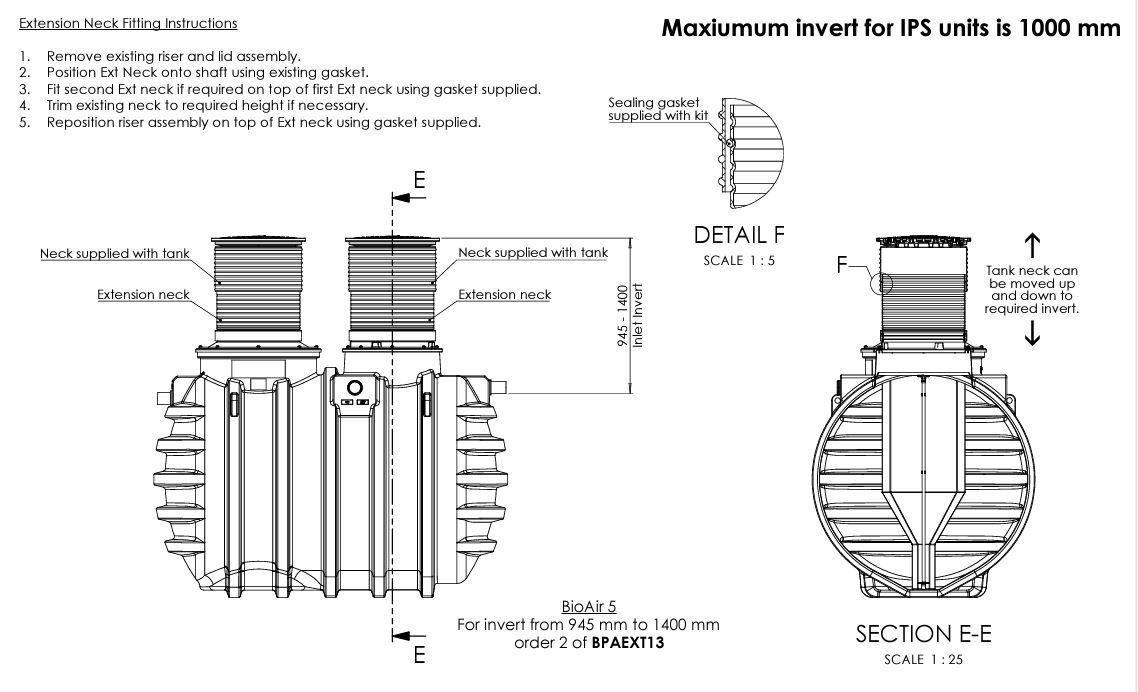 Klargester BioAir 5 - Tanks Direct