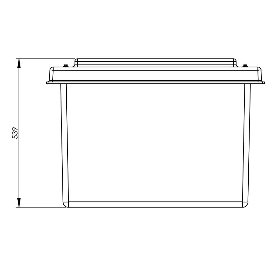 90 Litre GRP Water Tank, Insulated - Tanks Direct