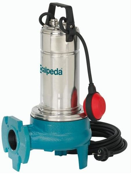 Calpeda GQV 50-8 Submersible Drainage Pump (2' Horizontal Po - Tanks Direct