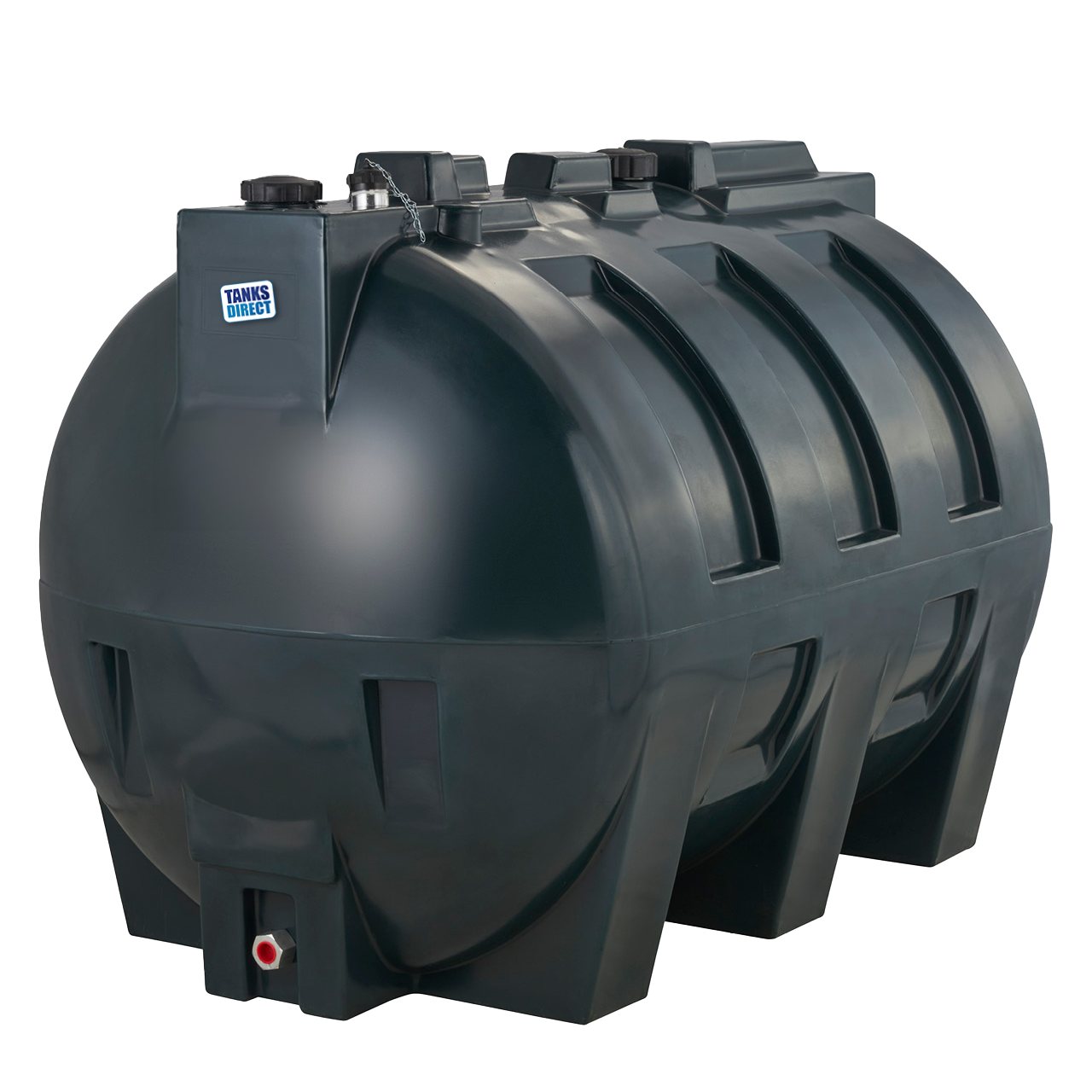1900 Litre Horizontal Water Tank - Deso H1900WT - Tanks Direct