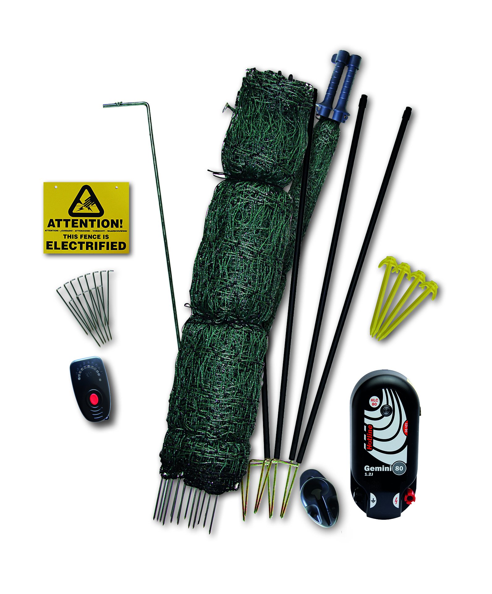 Hotline 25m Gated Poultry Netting Kit - Tanks Direct