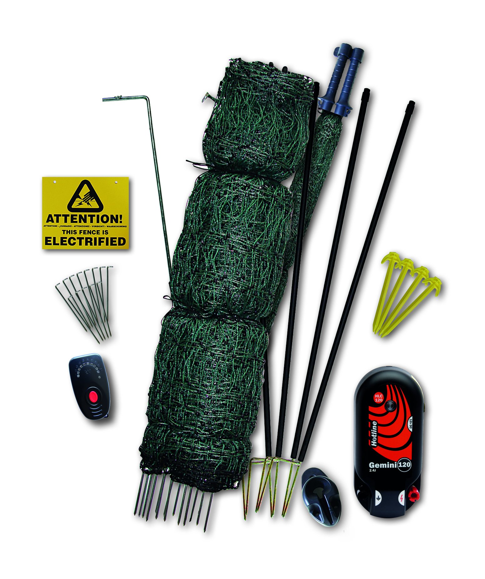 Hotline 50m Gated Poultry Netting Kit - Tanks Direct