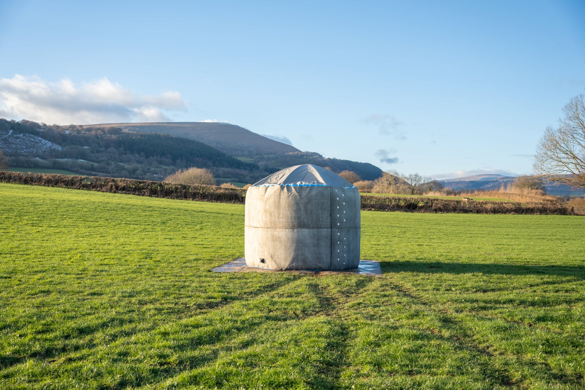 Deploy 14,000 Litre Inflatable Concrete Water Tank - Tanks Direct