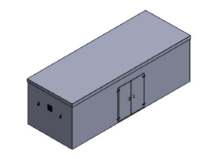 GRP Booster Set Enclosure PWHG.8x3x2.5 - Tanks Direct